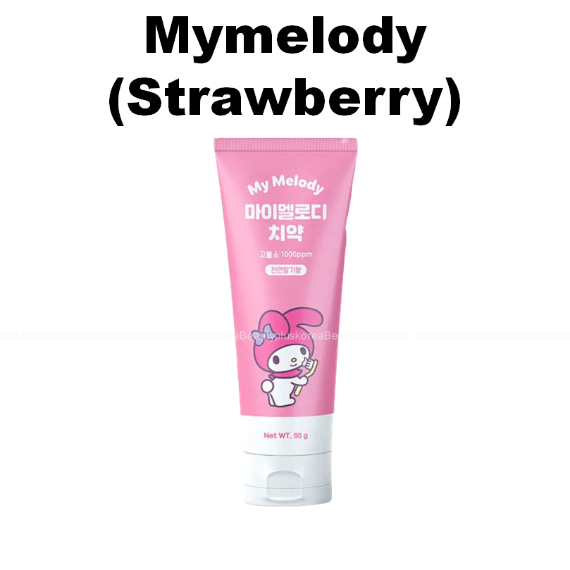 [SANRIO] Sanrio Characters Fruit-flavored Toothpaste (Mymelody / Kuromi ...