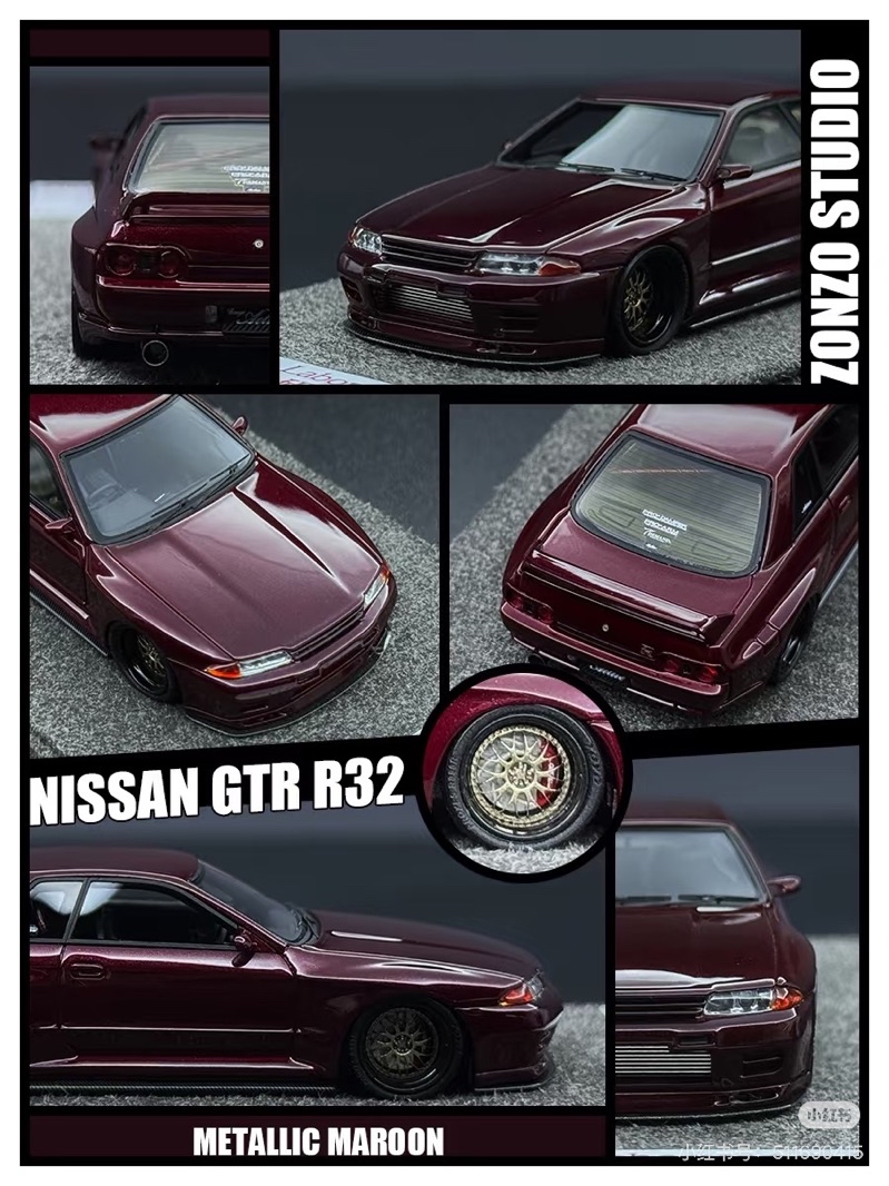 The Laboratory x Zonzo Studio 1/64 Garage Active WideBody-R Nissan GT-R ...