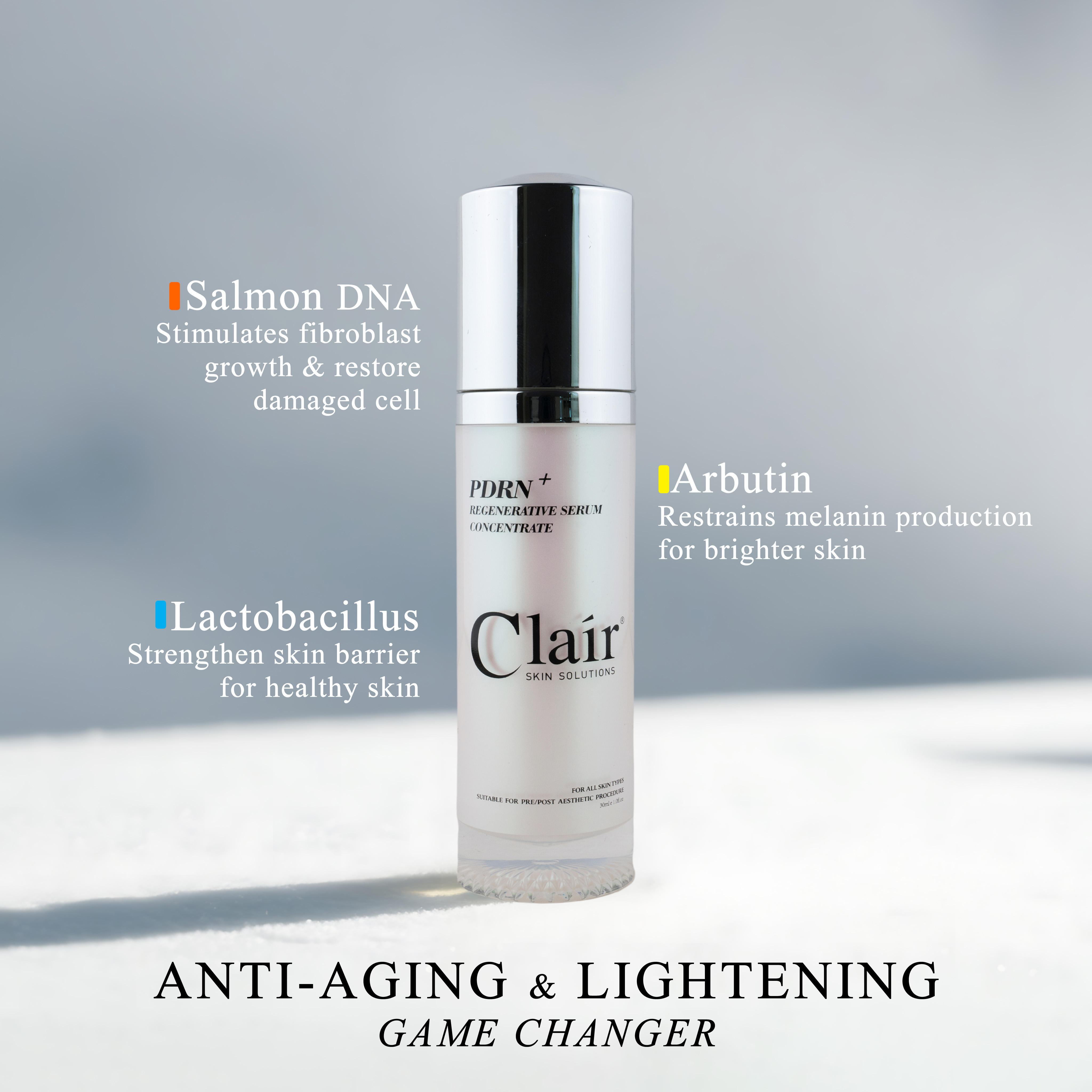 Clair SKIN SOLUTIONS PDRN+ Regenerative Serum Concentrate 30ML | Shopee ...