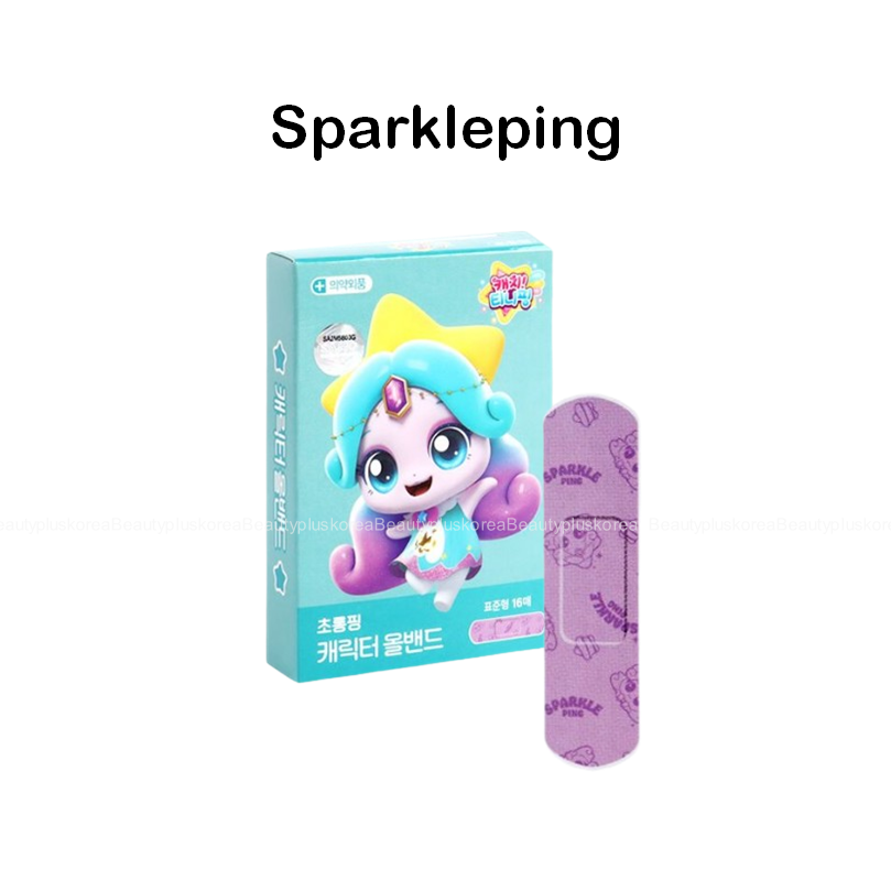 [TEENIEPING] Catch Teenieping 5 Character Band 16p (Heartsping / Sparkleping) | Shopee Malaysia