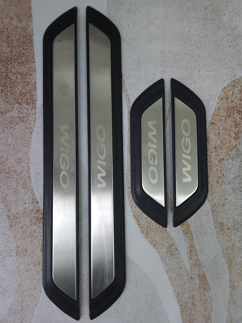 Perodua Axia 2014-2021 wigo Side Steel Plate/Door Side Step doorstep ...