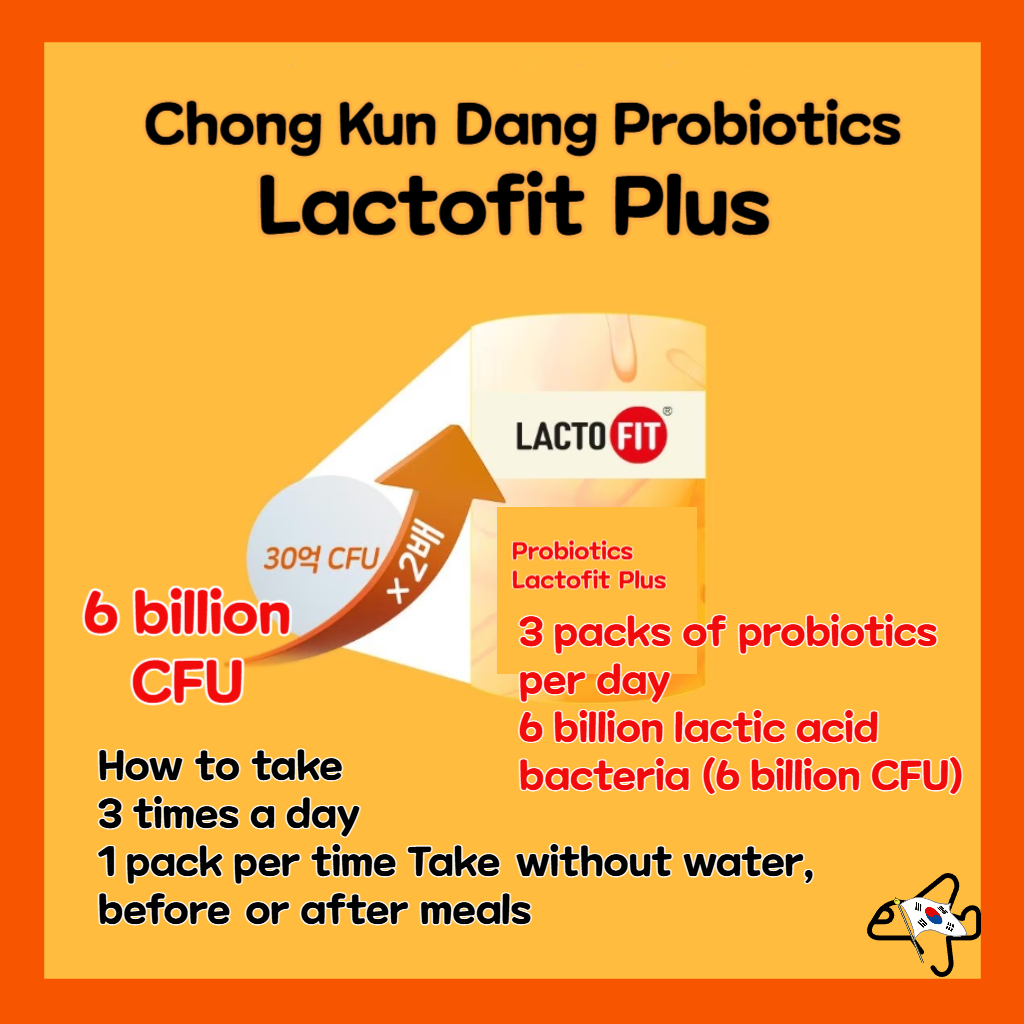 Lactofit Plus Chong Kun Dang Lacto Fit Probiotics Plus Lacto Fit Plus ...