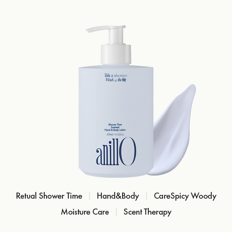 [ANILLO][Shower Time] Scented Hand & Body Wash + Lotion 450ml_ Perfumed ...