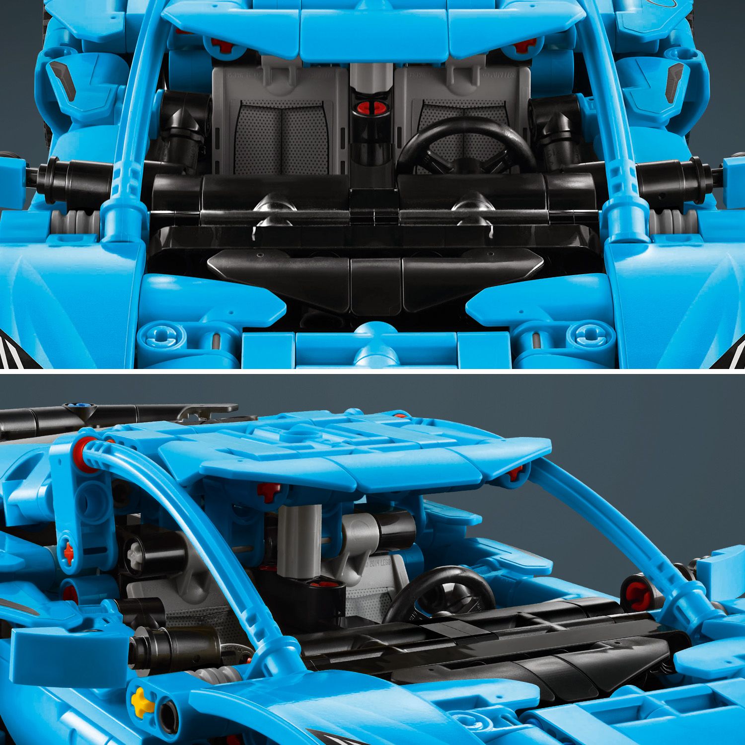 LEGO Technic 42217 Chevrolet Corvette Stingray Blue (732 Pieces ...