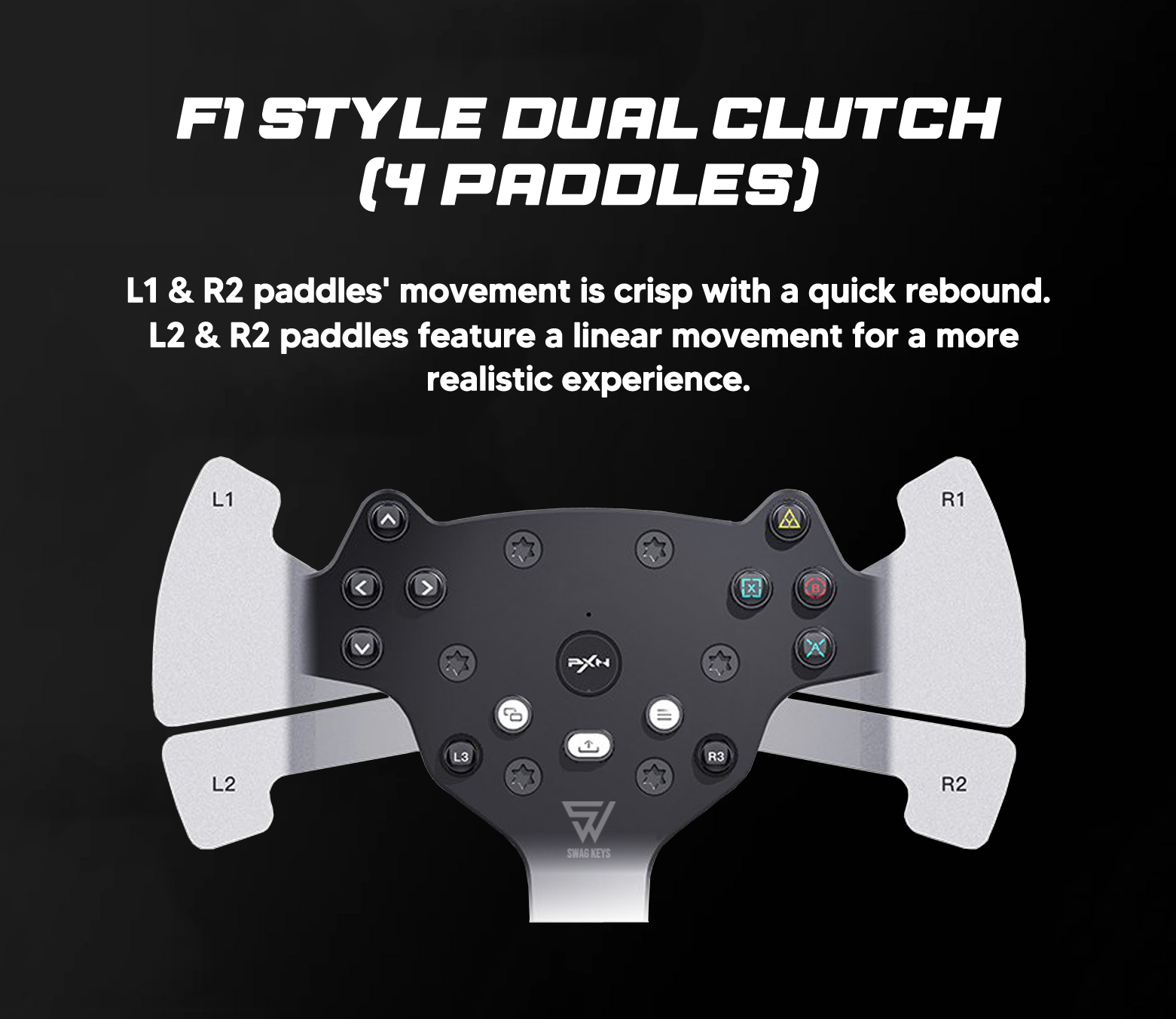 【SG】PXN V10 Quick Release Wheel Magnetic 3 Pedals Set H Pattern Shifter ...