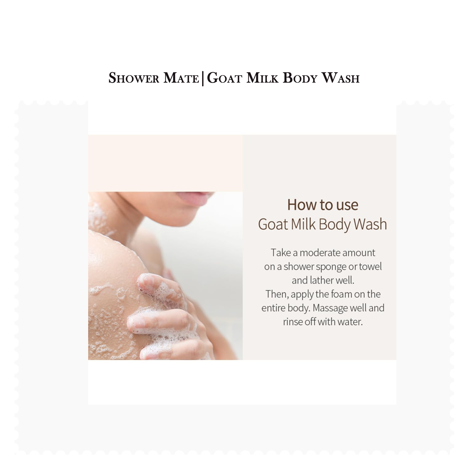 Shower Mate | Goat Milk Body Wash (800ml) | Shopee Malaysia