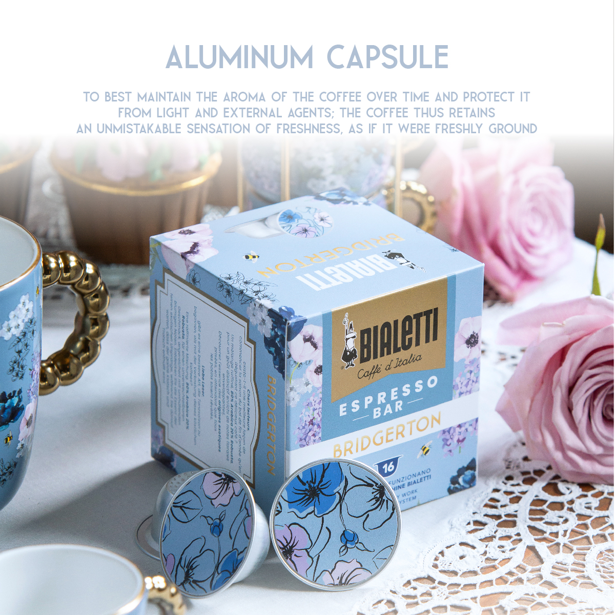 Bialetti Bridgerton Royal Regency Blend Capsules compatible with ...