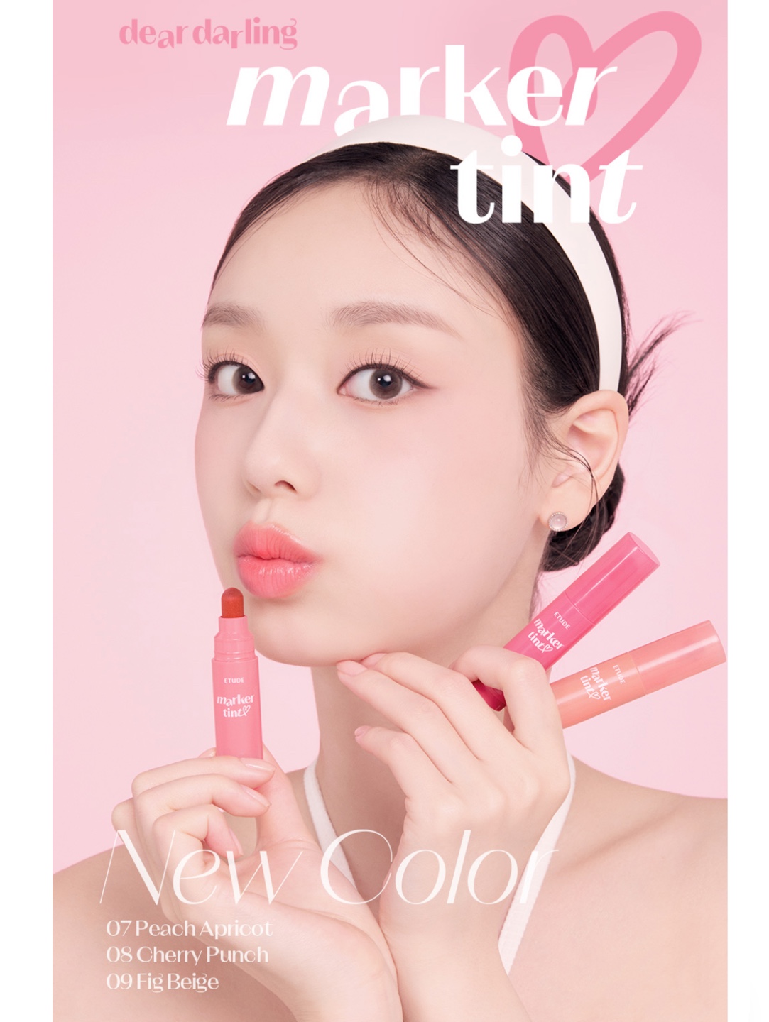 ETUDE Dear Darling Marker Tint 3.5g 9 colors | Shopee Malaysia