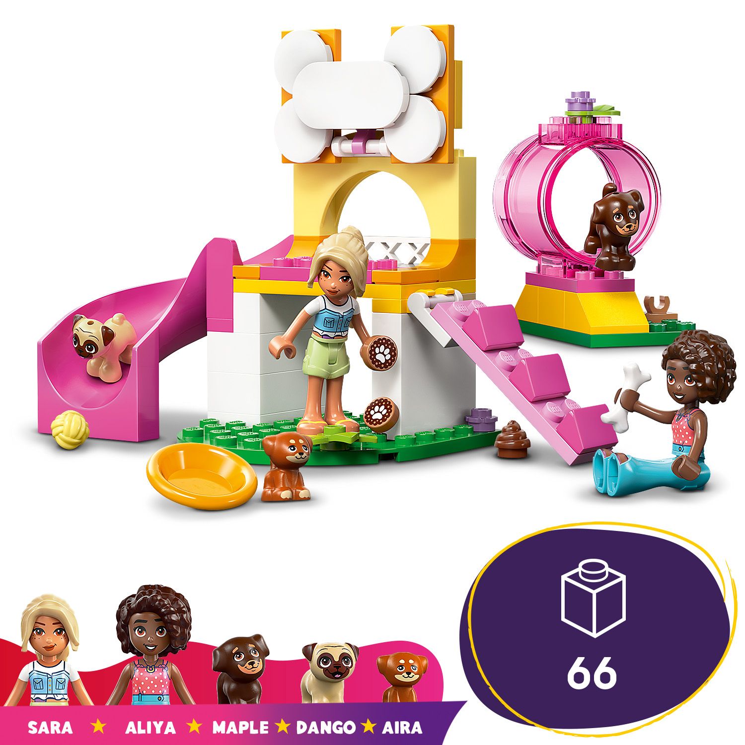LEGO Friends 42665 Puppy Playground (66 Pieces) | Shopee Malaysia