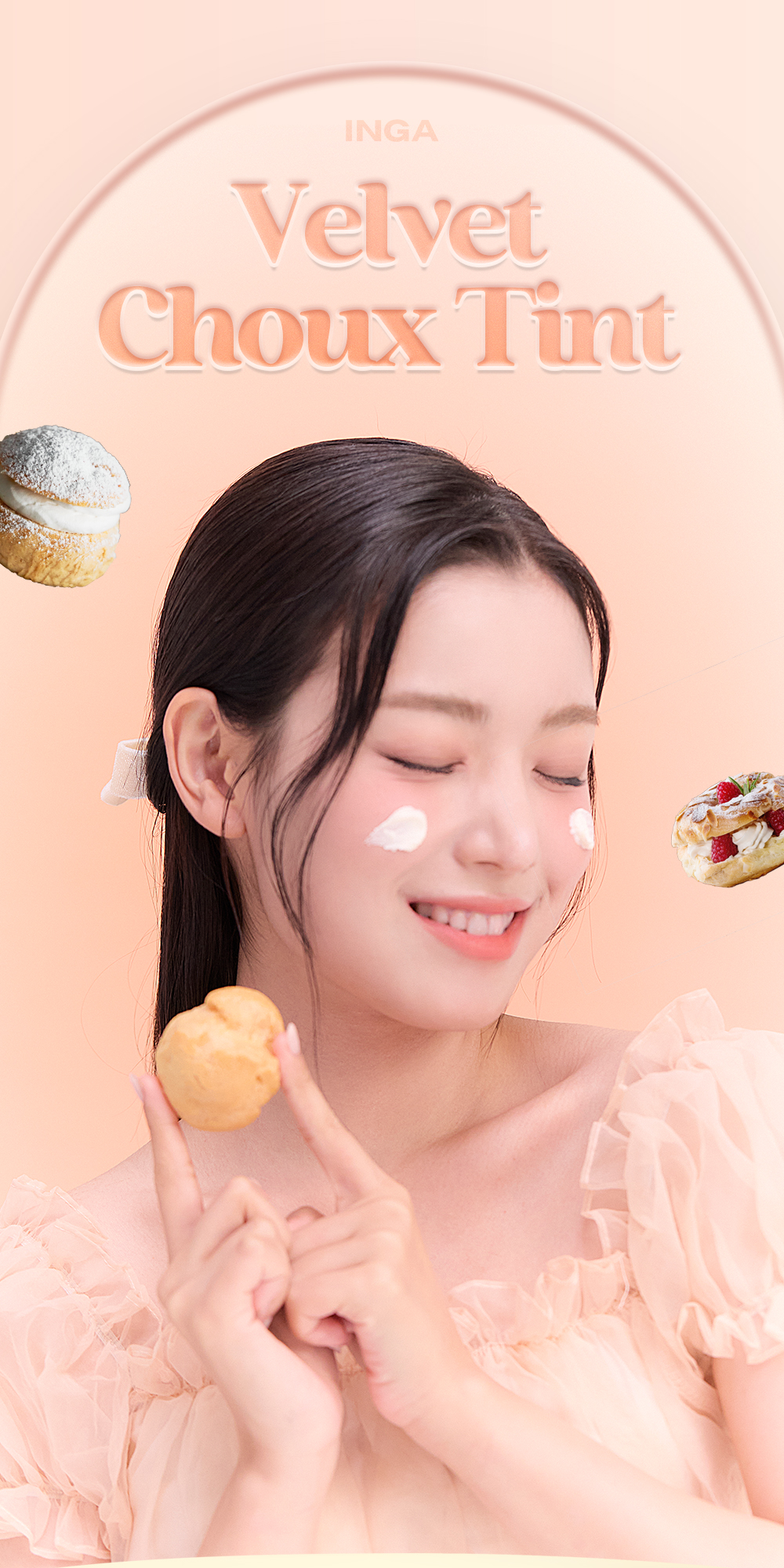 INGA Velvet Choux Tint (6 colors) | Shopee Malaysia