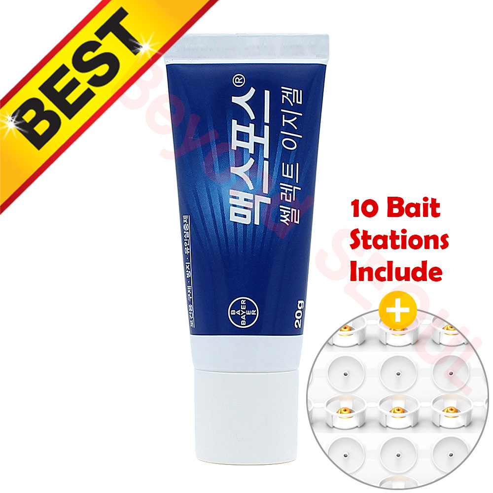 BAYER Maxforce Select Gel 20g Roach Killer Cockroach bait Max Force ...