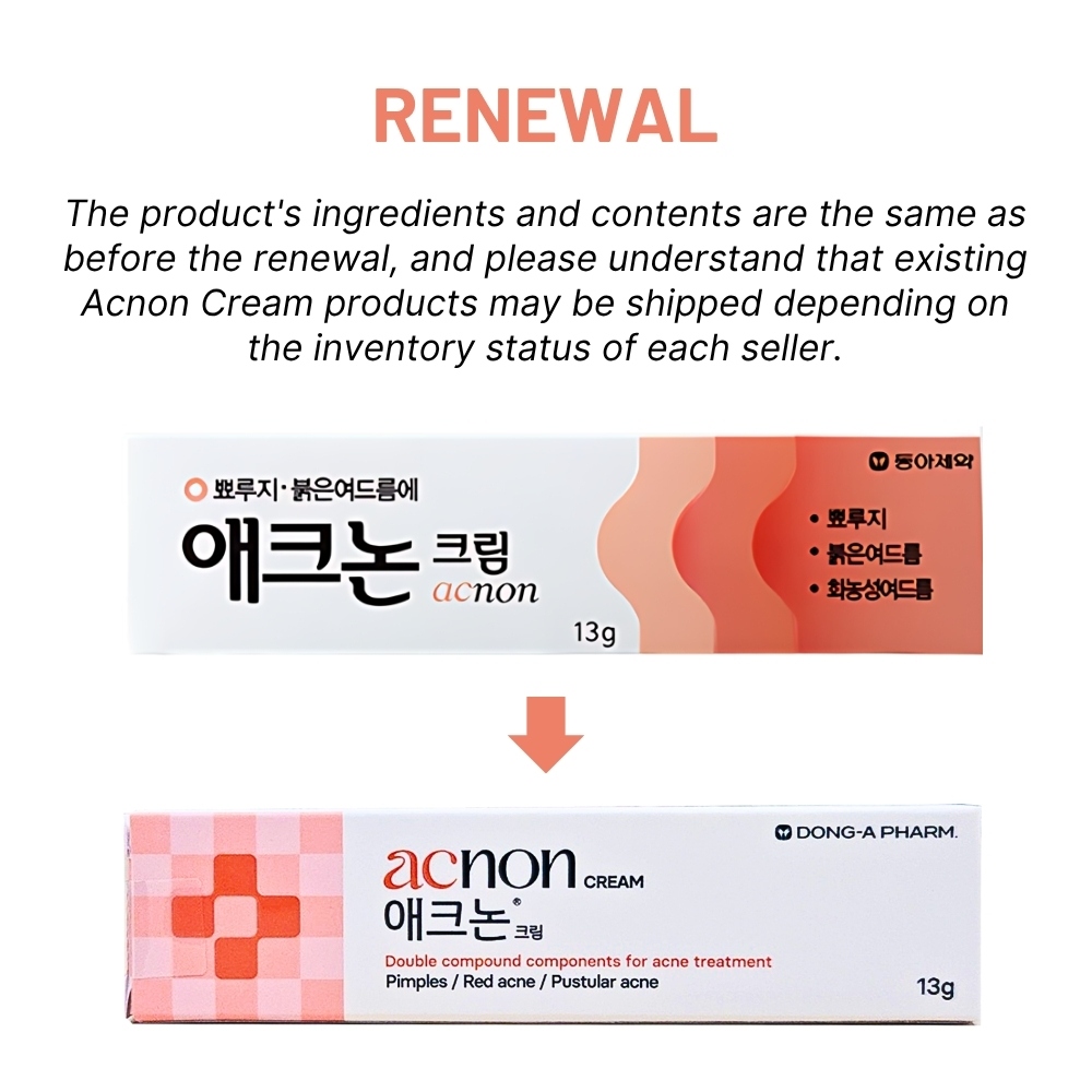 Acnon Cream Acne Treatment Red acne, Pimples, Pustular acne, Whiteheads ...