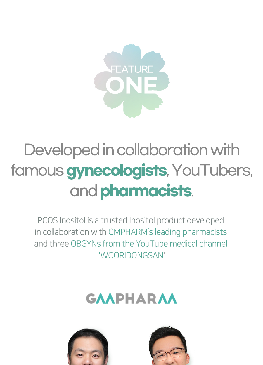 GMPHARM PCOS Inositol for Woman healthy ovarian and fertility support ...