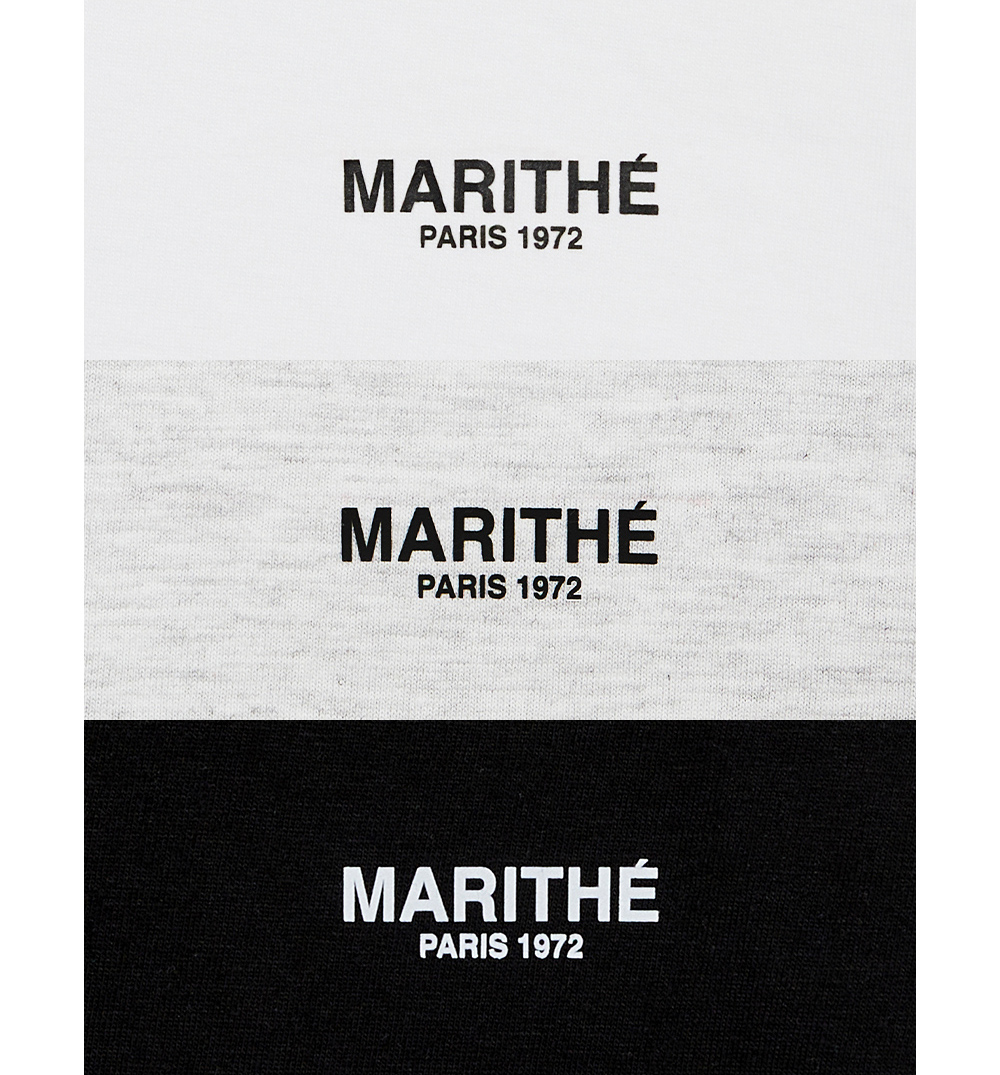 [Buy 1 Get 2] [3PACK] MARITHE FRANCOIS GIRBAUD 3Pack Small Regular Logo T Shirts | Shopee Malaysia