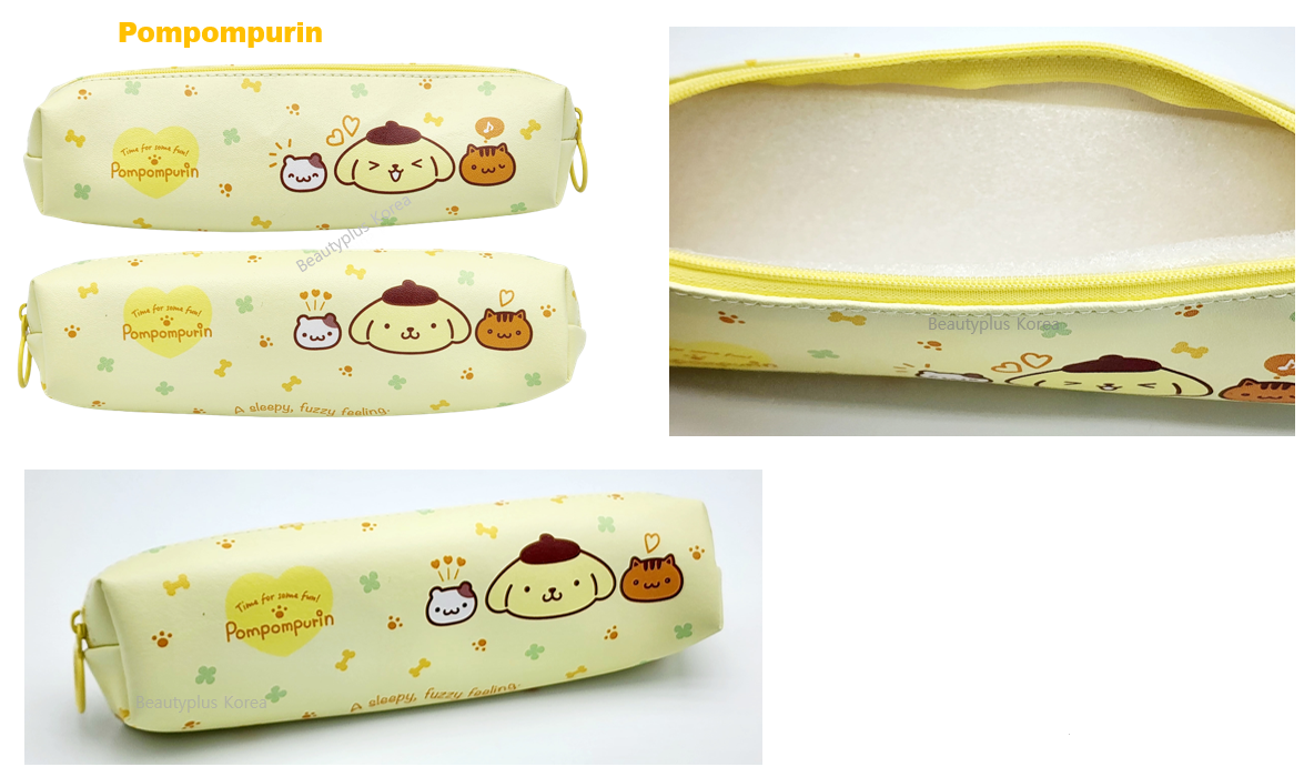 [SANRIO] Character Slim Square Pencil Case (Kuromi / MyMelody ...