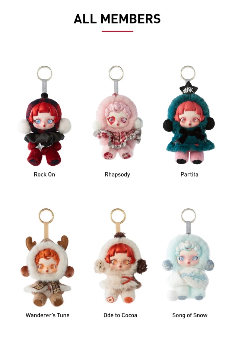 [100% Authentic] POP MART SKULLPANDA Winter Symphony Rock On Rhapsody ...