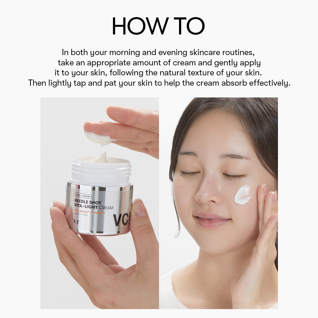 [VT] REEDLE SHOT VITA-LIGHT Cream 50mL 500mg of Vitamin E Brightening ...