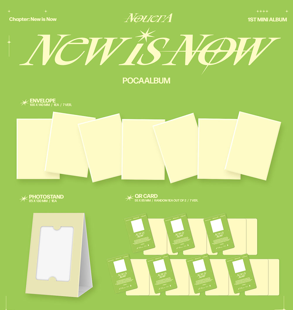 NouerA [Chapter : New is Now] 1st Mini Album - POCA ver. (27th Feb.2025 ...
