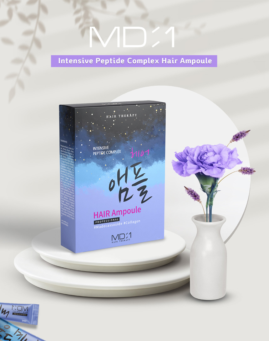 MD-1 (NEW)Intensive Peptide Complex Professional Scalp & Hair Ampoule ...