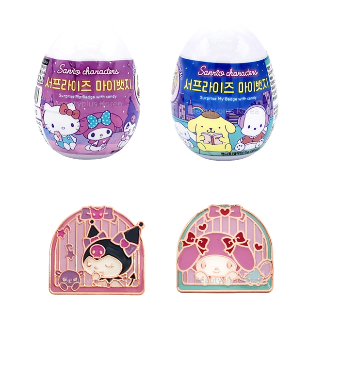 [Sanrio] Random Sanrio Character Surprise My Badge 1P | Shopee Malaysia