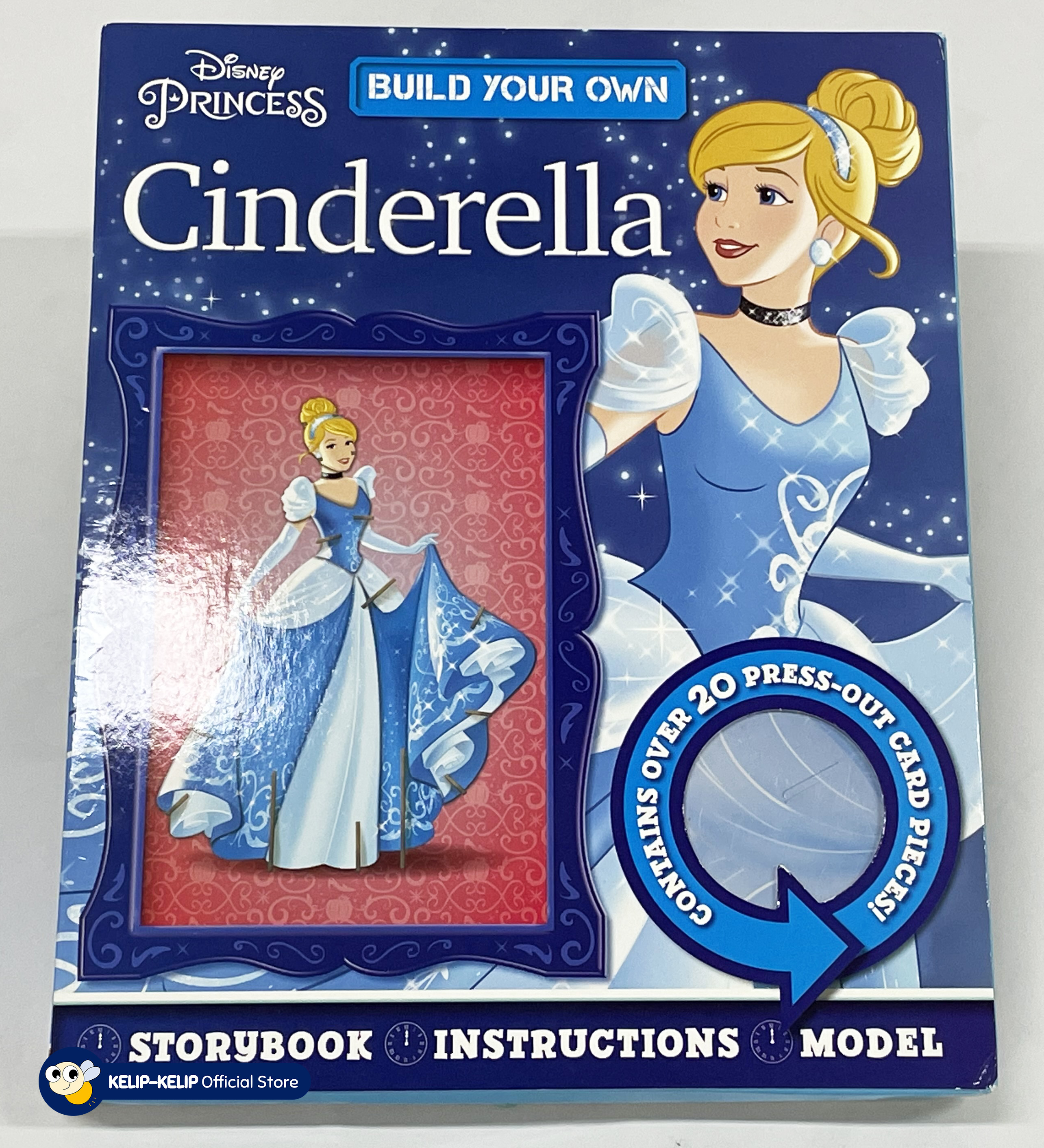 Disney Princess Build Your Own Cinderella with 3D Model and Storybook ...