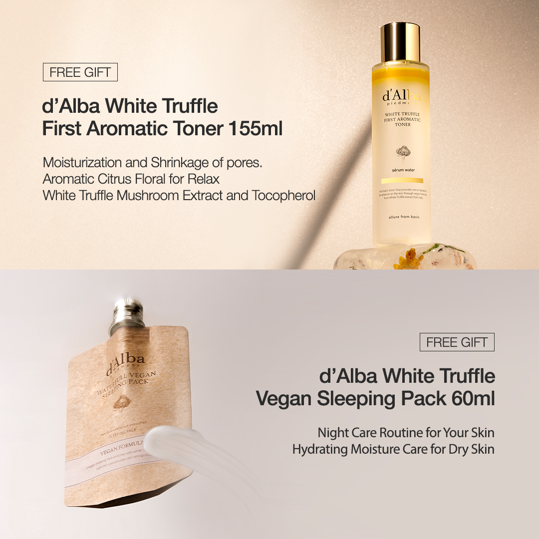 [d'Alba Official] d'Alba Full Care Set (First Spray Serum 100ml, Double Serum and Cream 70g ...