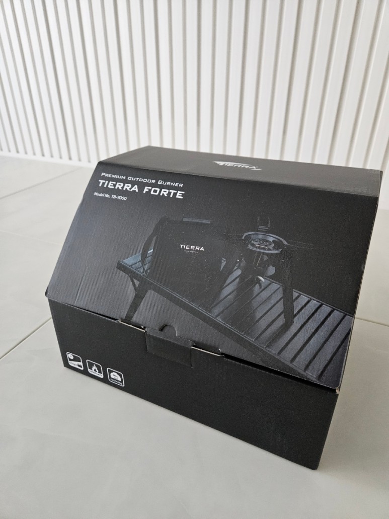 Tierra Forte High Pressure Portable Gas Stove Made in Korea Premium Outdoor Burner Camping ...