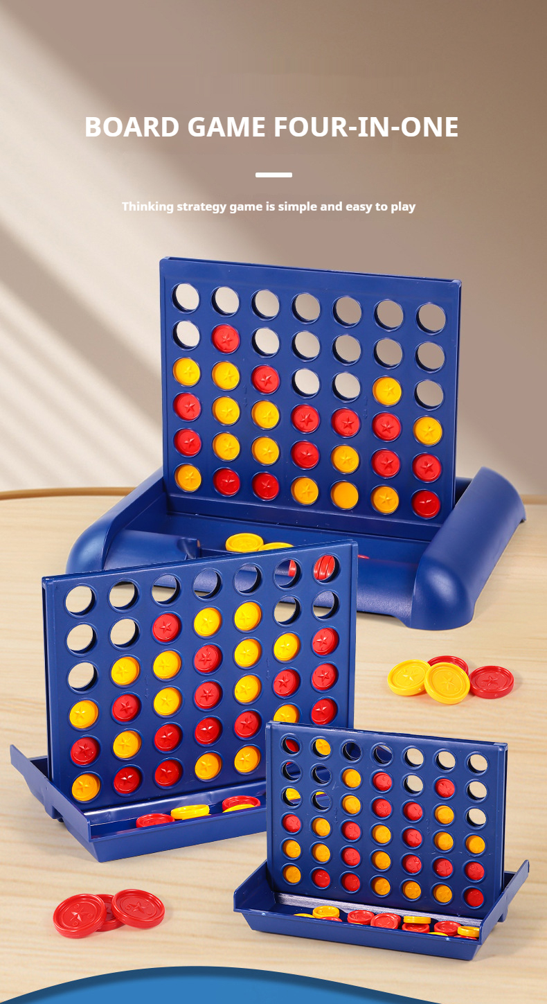 SG Connect Four In A Row Four In A Line Board Game Kids Children ...