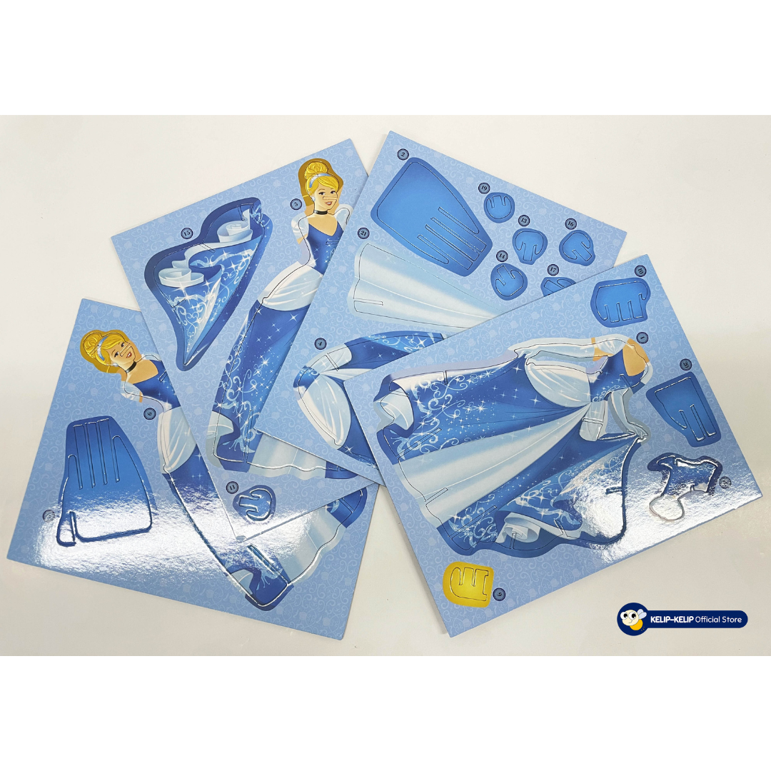 Disney Princess Build Your Own Cinderella with 3D Model and Storybook ...