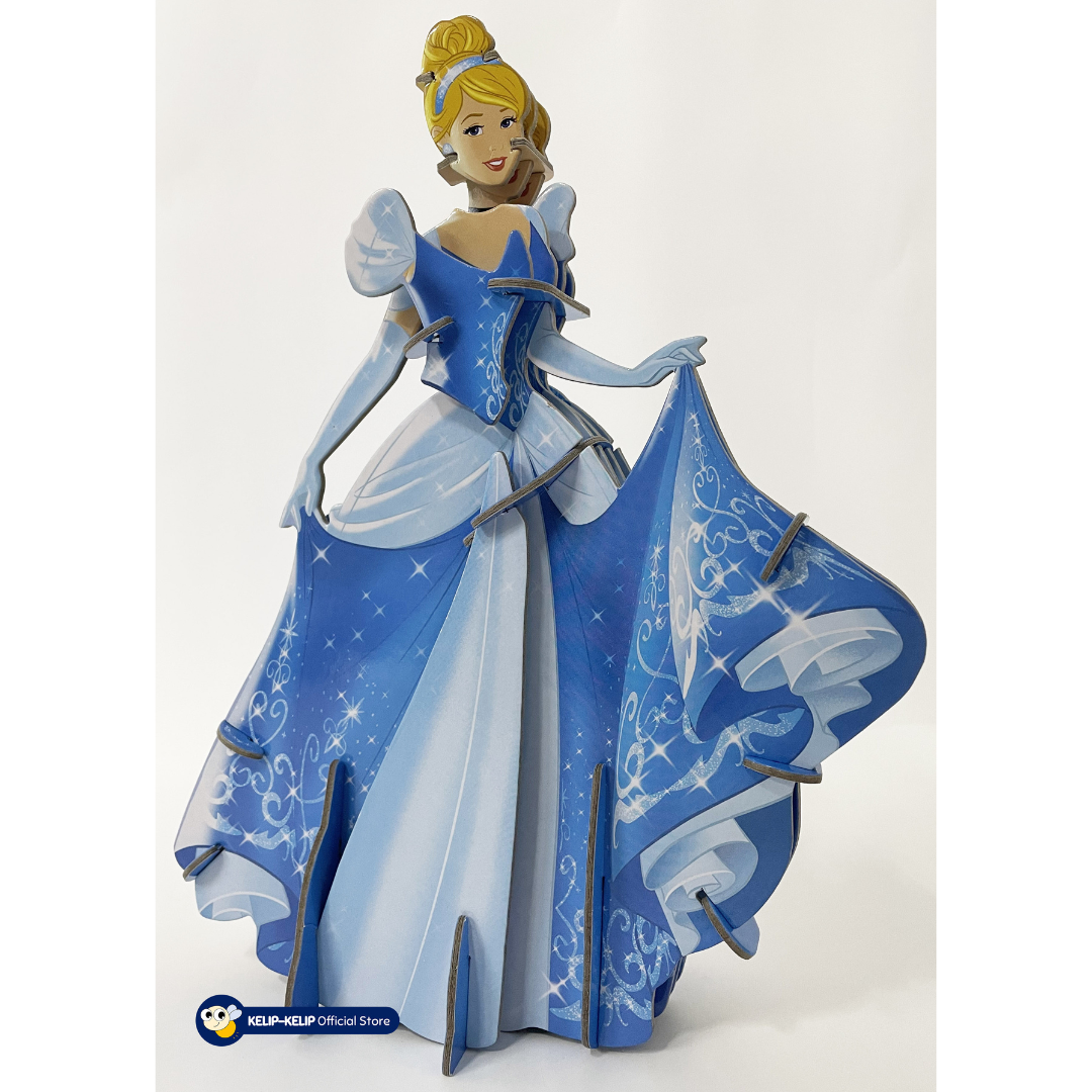 Disney Princess Build Your Own Cinderella with 3D Model and Storybook ...