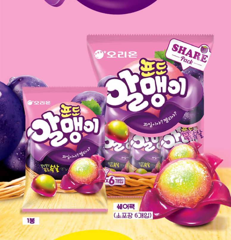 [ORION] Fruit Jelly Korean Gummy Jelly 67g | Shopee Malaysia