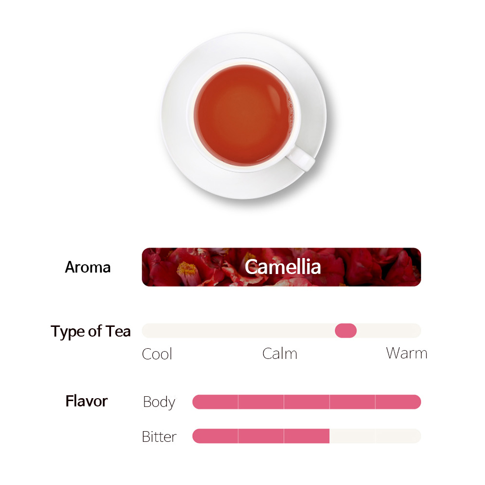 【MEDIPRESSO OFFICE 】 Camellia Flower Blended Tea Capsule Bundle Pack ...