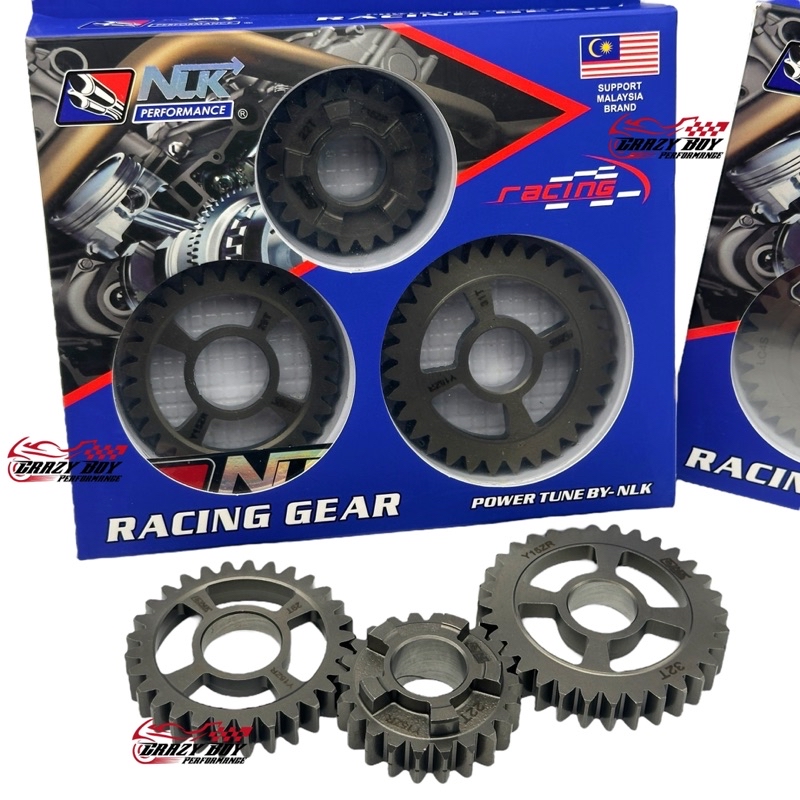 NLK PERFORMANCE RACING GEAR BOX SET Y15ZR 31/32-29-22 LC135 4S 31-29-21 LC135 5S 31-29-26 FULL ...