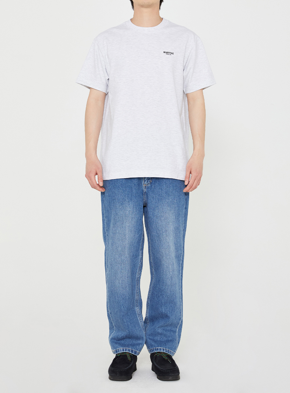 [Buy 1 Get 2] [3PACK] MARITHE FRANCOIS GIRBAUD 3Pack Small Regular Logo T Shirts | Shopee Malaysia