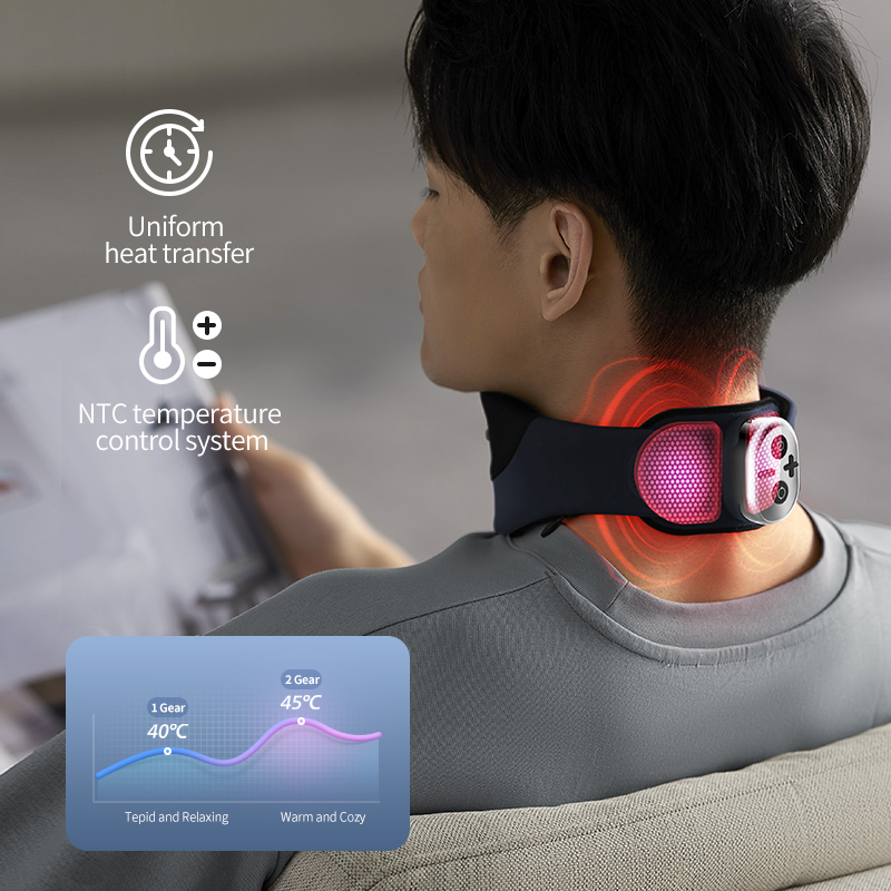 Philips Neck Massager Support with EMS Protector Brace Support Posture ...