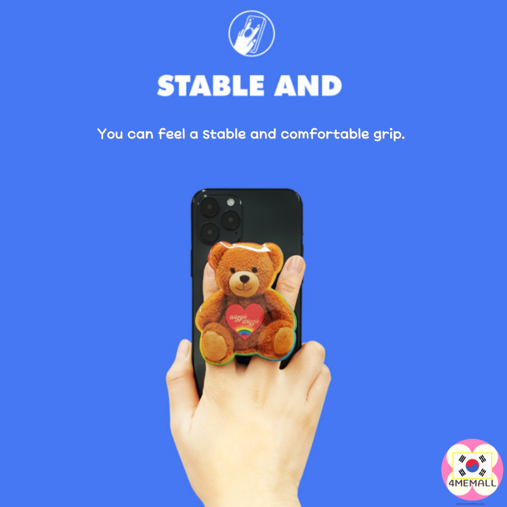 Wiggle Wiggle Big Size GripTok Phone GripTok Phone Accessories Egg Box Cool Cat Super Dog ...