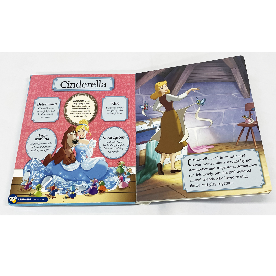 Disney Princess Build Your Own Cinderella with 3D Model and Storybook ...