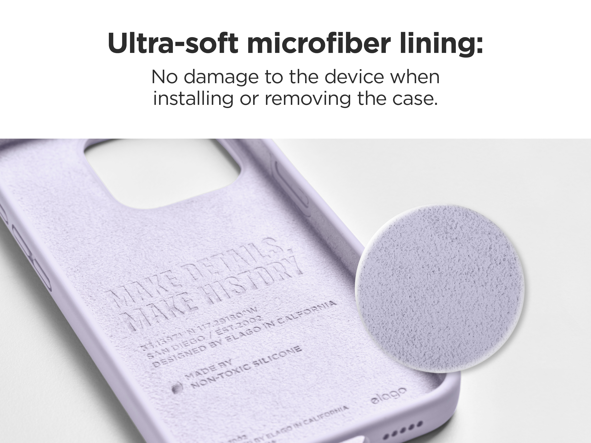 elago iP15 Plus Premium Liquid Silicone case Compatible for iPhone 15 Plus Case, 20 Colors, Full ...