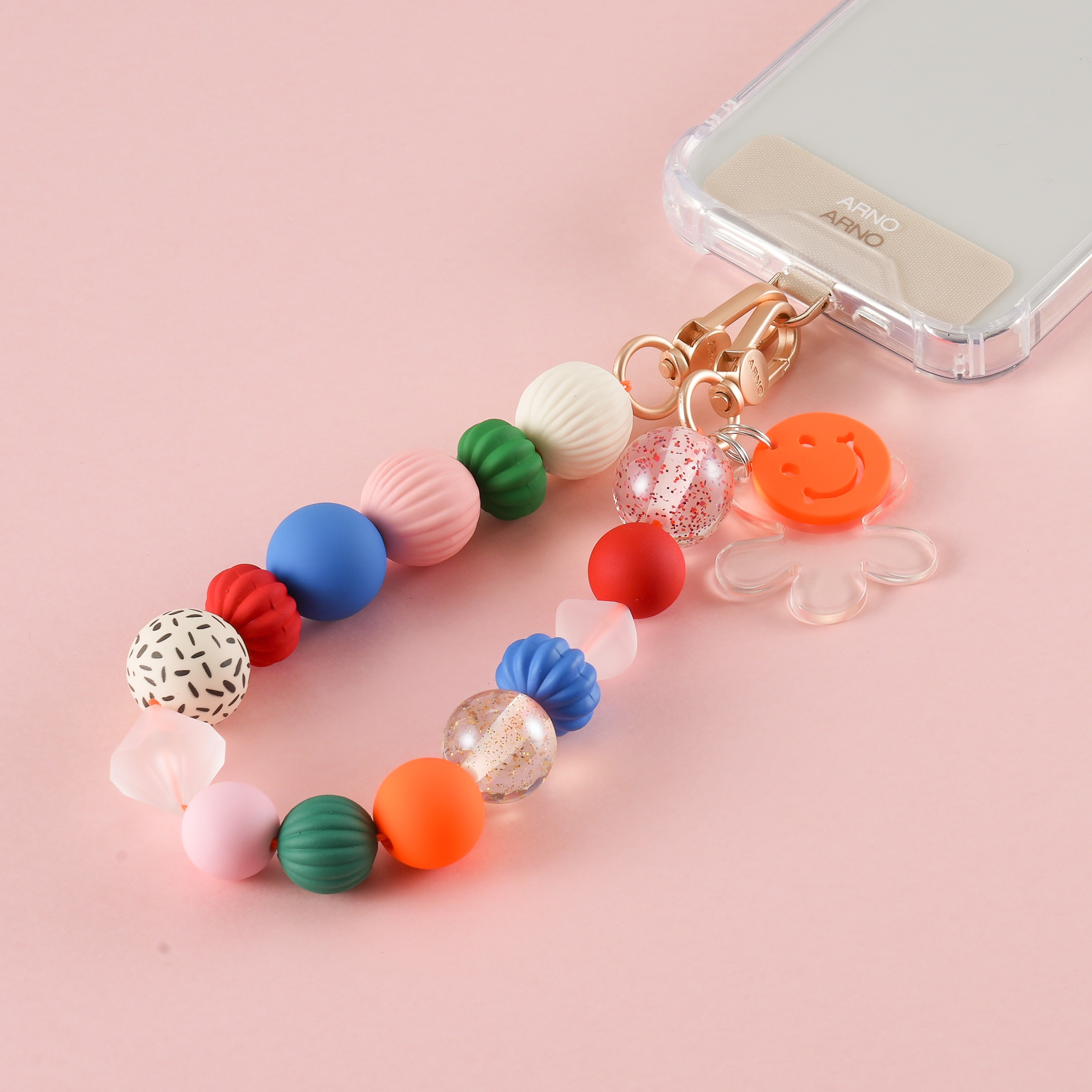ARNO Beads Strap 'ANY+Strap' (Patch+Carabiner+Strap / 25 Types) | Shopee Malaysia