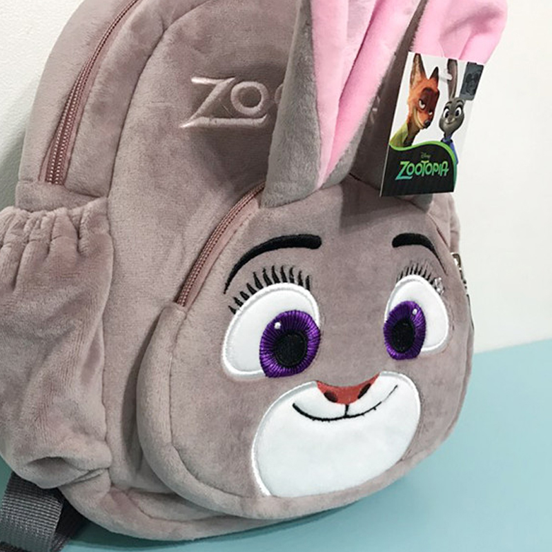 Cute Disney Zootopia Judy Kids Backpack Soft School Bag Rabbit Korean ...