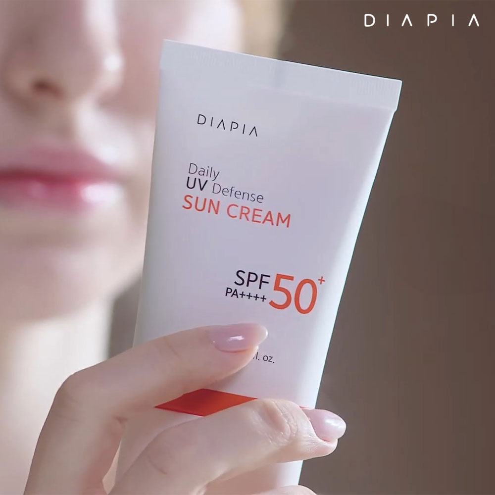 DIAPIA Daily UV Defense Sunscreen SPF50+ PA++++ 60ml Brightening Wrinkle Sun Cream | Shopee Malaysia