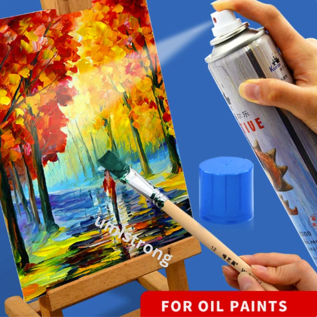 Kuelox Fixative Art Spray for Artwork Coating (watercolor, gouache ...