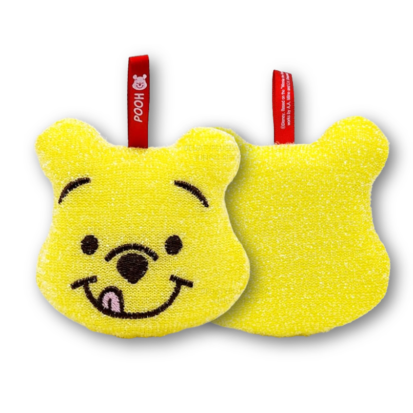 [DAISO] POOH Dishwashing scrubber Dish sponges 1048023 | Shopee Malaysia