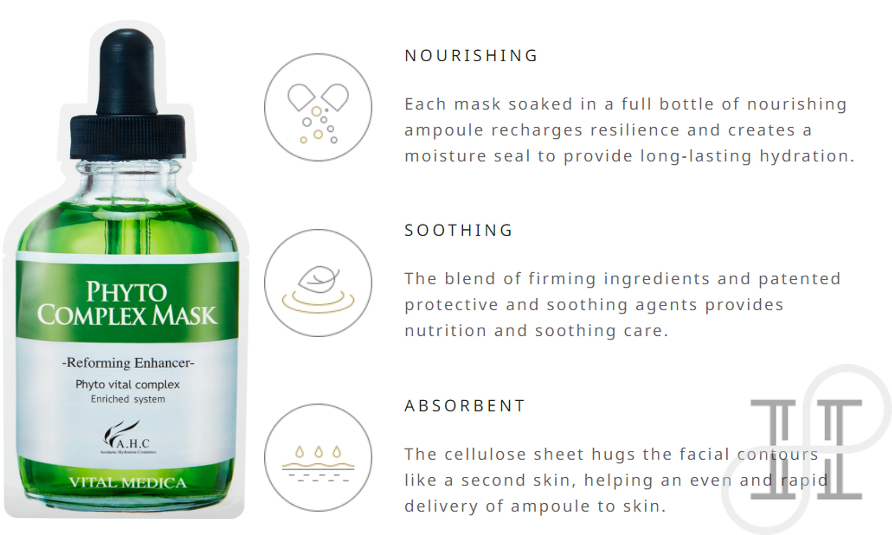 🇰🇷 [AHC] Premium Mask 27ml (5 Pack) I Phyto Complex I Vital C Complex I ...