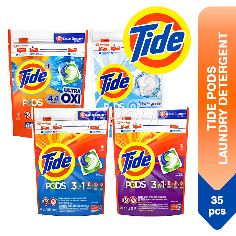 Tide Pods Laundry Detergent Capsules, 26s-35s | Shopee Malaysia