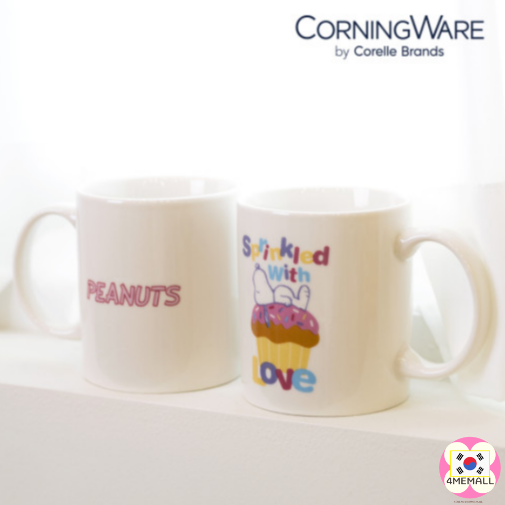 CORELLE CORNINGWARE by Corelle Brands × Peanuts Snoopy Cake Macaron Mug ...