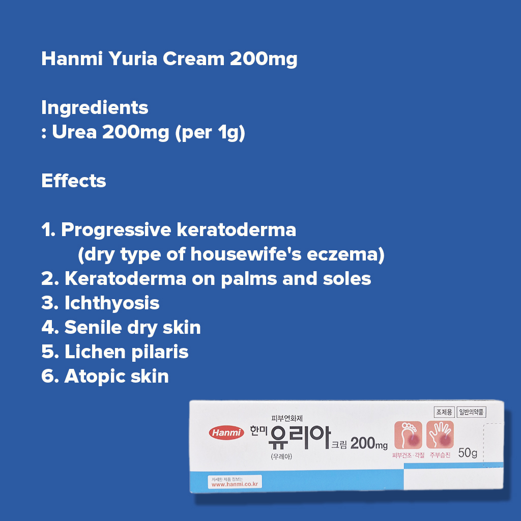 Hanmi Urea Cream 50g TOPKOREA Shipping from korea | Shopee Malaysia
