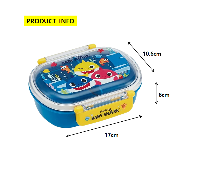 [SKATER] Baby Shark Lunch Box & Water Bottle Collection RBF3ANAG, QAF2BAAG, PSB5SANAG, KB7 ...