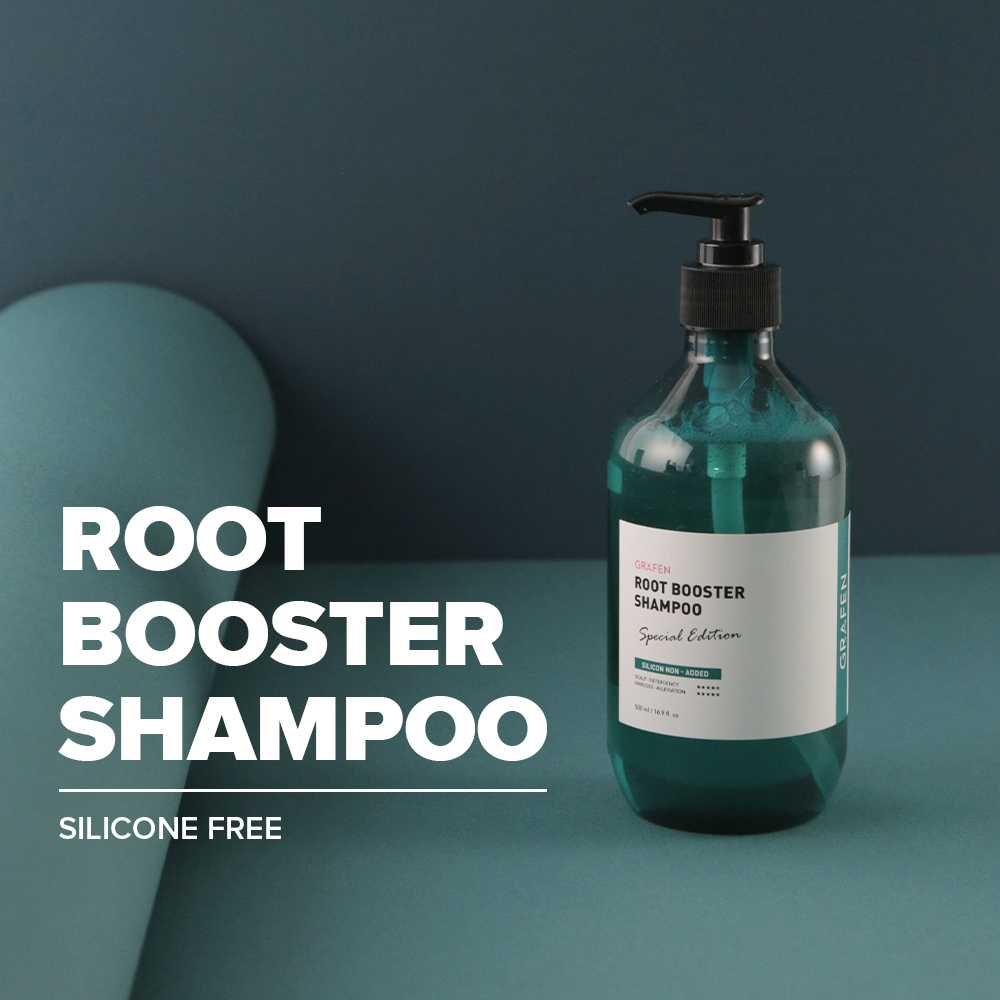 Grafen Bundle of 3 / Root Booster Shampoo 500ml Plus Tonic 160ml Plus ...