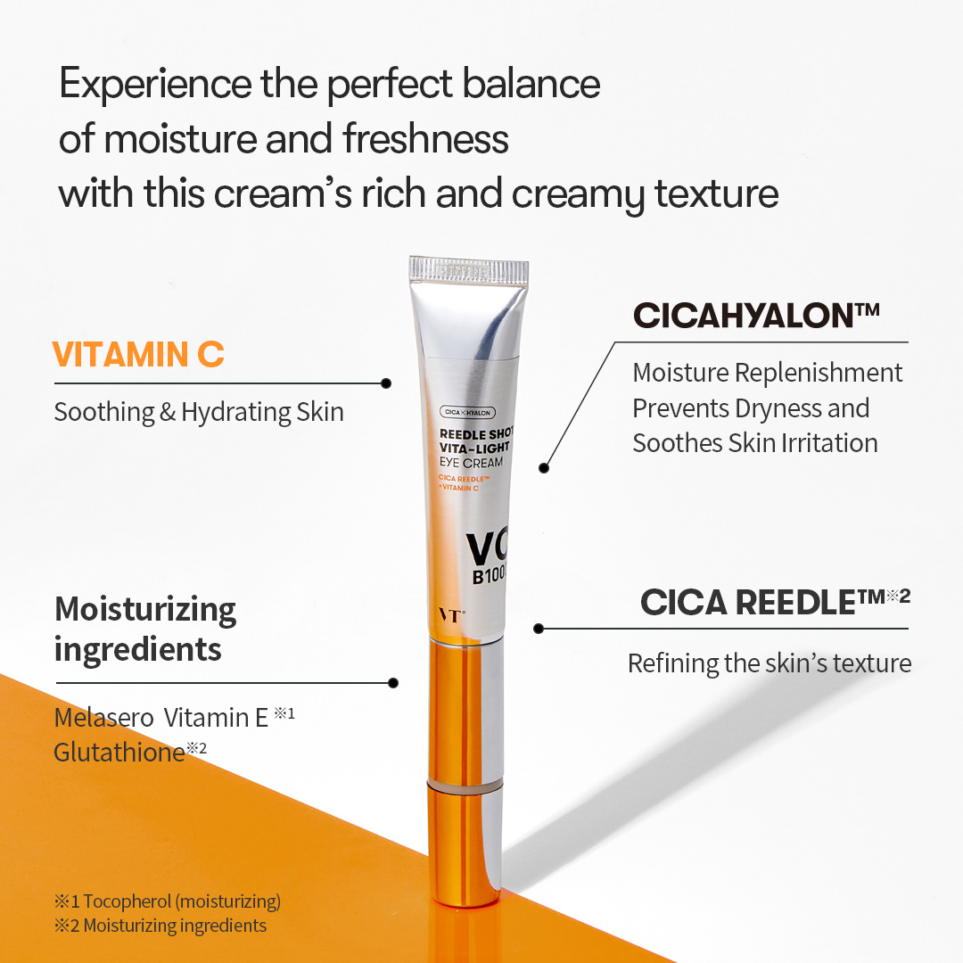 [VT] REEDLE SHOT VITA-LIGHT Eye Cream 15ml 100,000 PPM of vitamin B3 ...